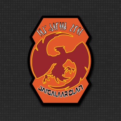 Jai Galaar Clan – Jai’galaar Sigil Patch | Mando Mercs Costume Club
